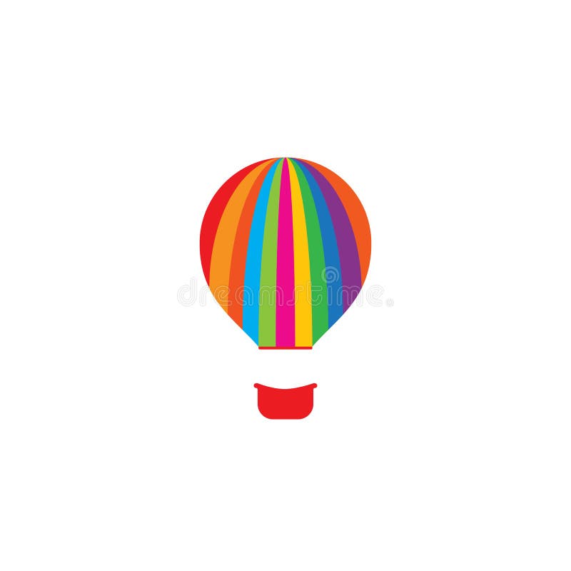 Air balloon logo stock illustration. Illustration of graphic - 173984717