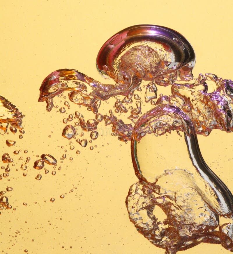 Exploding air bubble stock photo. Image of bubbling, droplets - 5654698