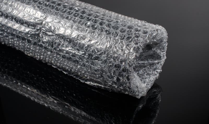 Air bubble wrap packaging stock photo. Image of damage - 75410664