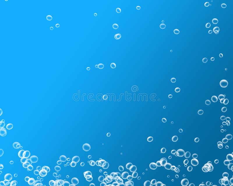 Air bubbles stock illustration. Illustration of ocean - 3292680