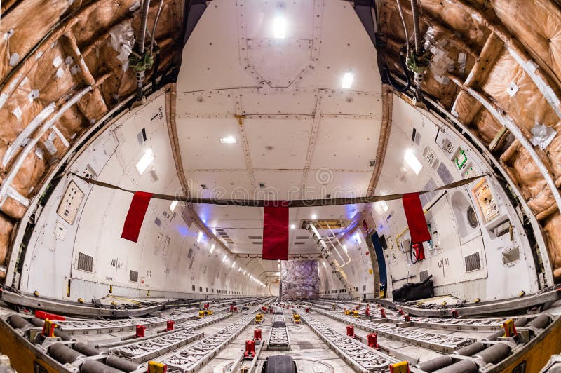 Inside Air Cargo Freighter Load Stock Photos - Free & Royalty-Free ...