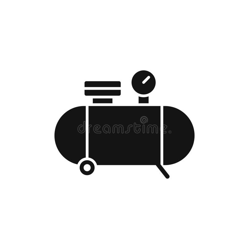 Gas Compressor Icon White Stock Illustrations – 395 Gas Compressor Icon ...