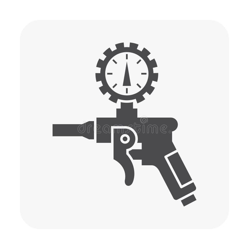 Air compressor pump stock vector. Illustration of icon - 176511256