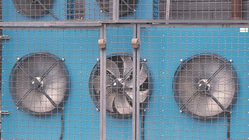 Air Compressor Unit for Climate Control System of Industrial Building ...