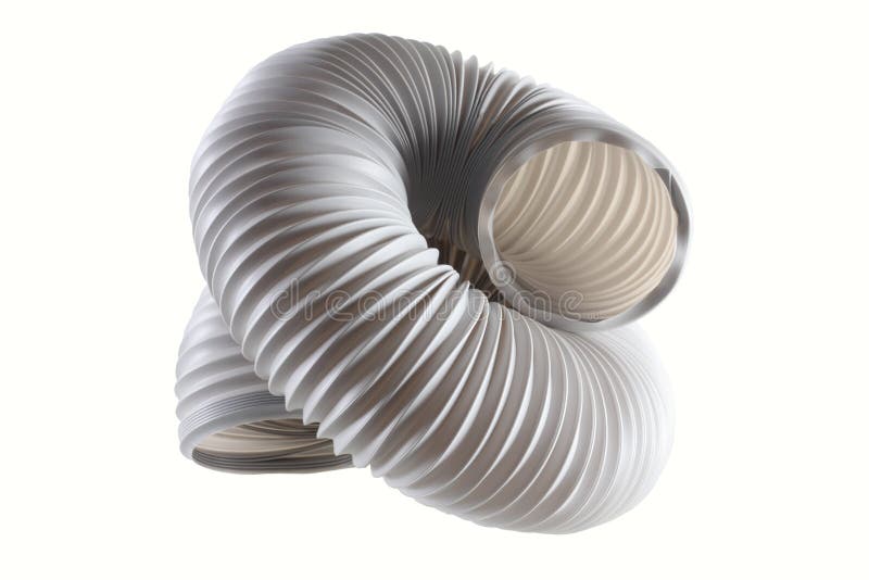 Air Con Duct stock image. Image of spiral, ventilation - 141273835