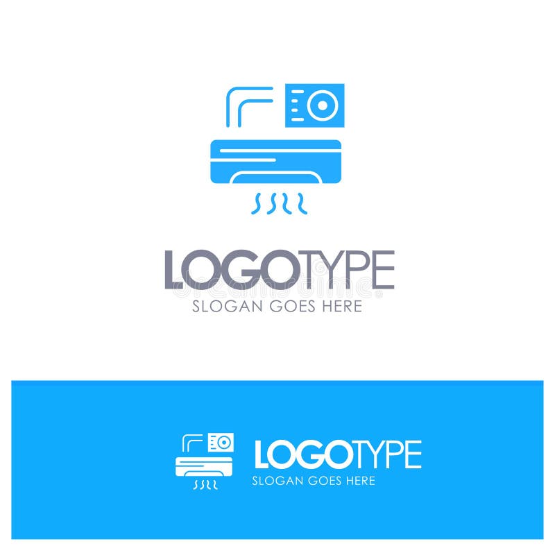 Air, Air-condition, Ac, Room Blue Logo Vector Stock Vector ...