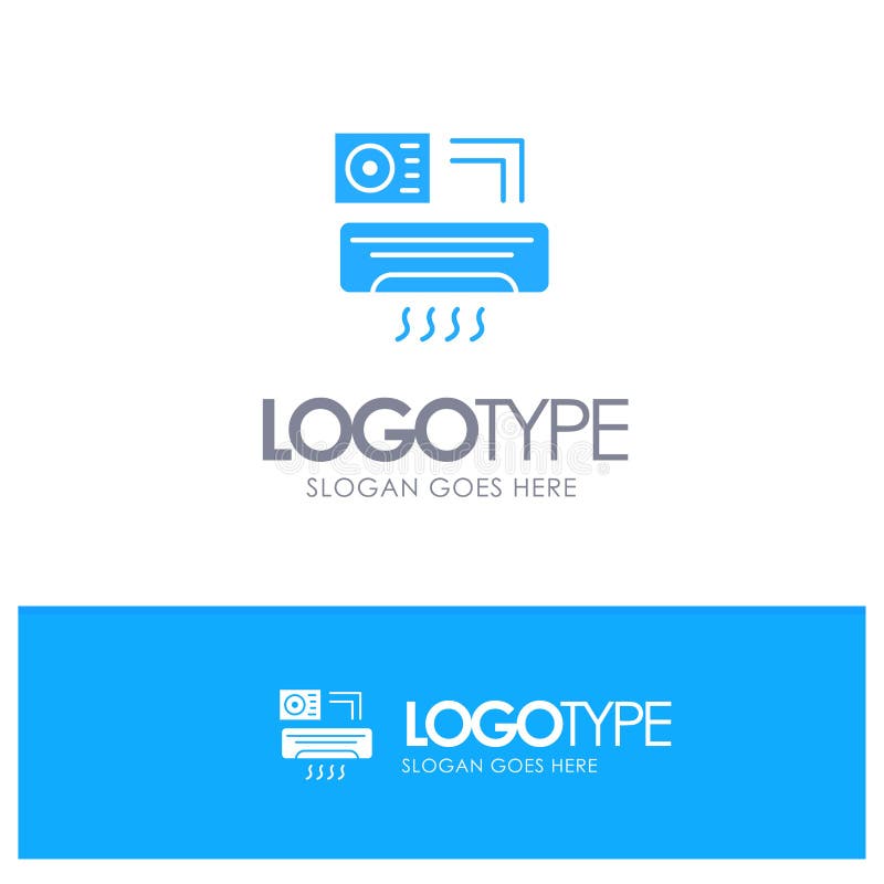 Air, Air-condition, Ac, Room Blue Logo Vector Stock Vector ...