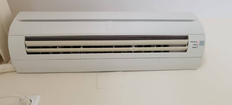 Air Condition Home Interior Active Close Up New Modern Stock Image ...