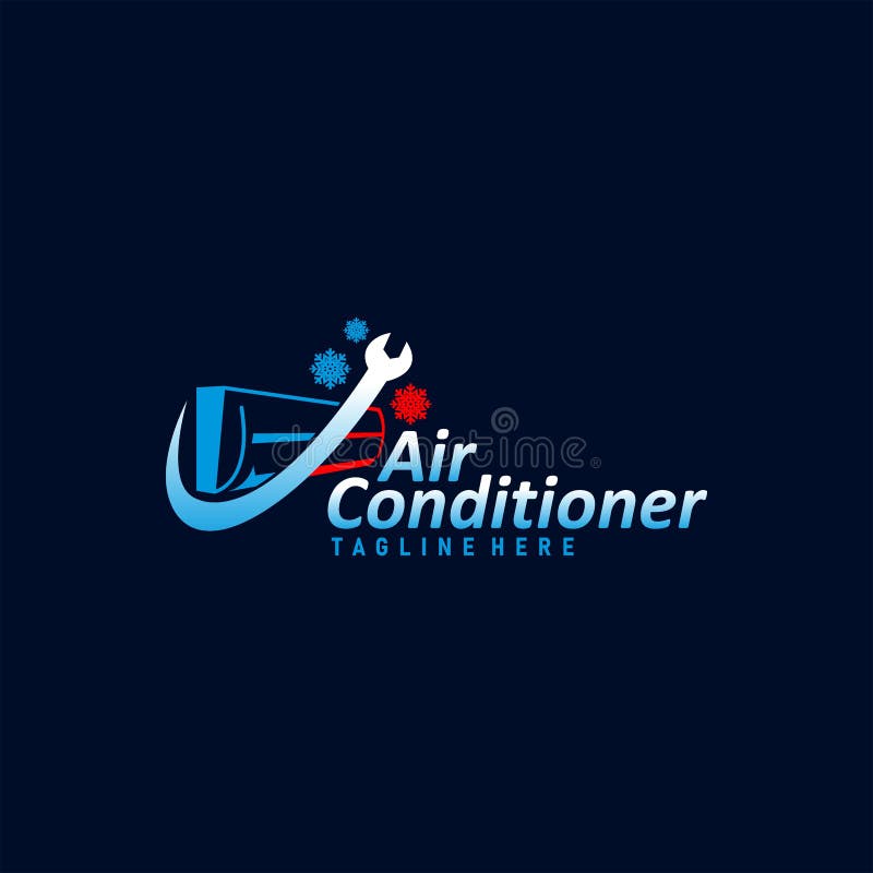 Air Condition Logo Concept Vector. Technology Device for Adjust Air ...
