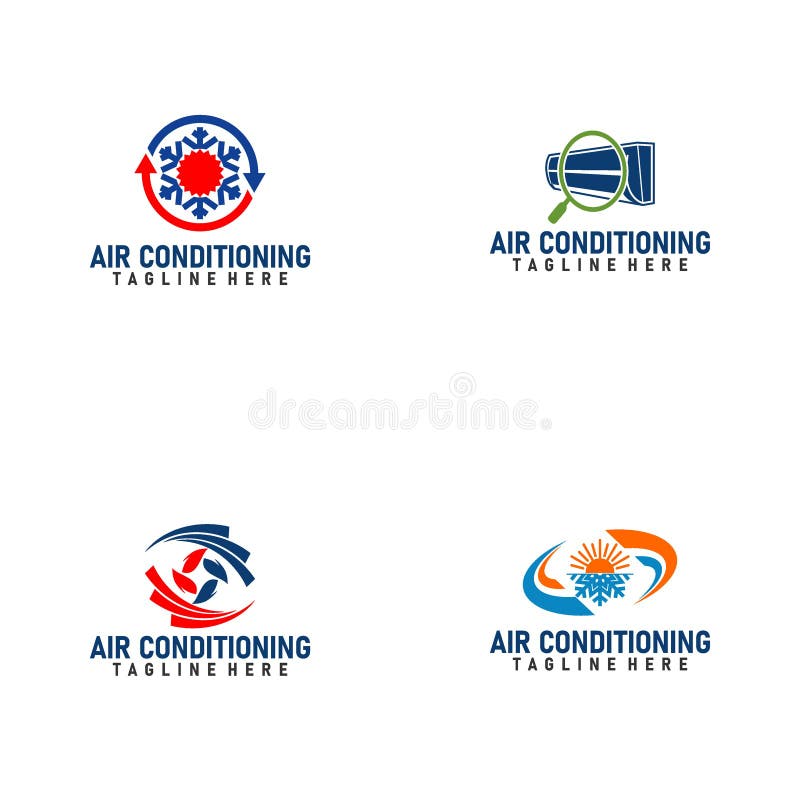 Air Condition Logo Concept Vector. Technology Device for Adjust Air ...