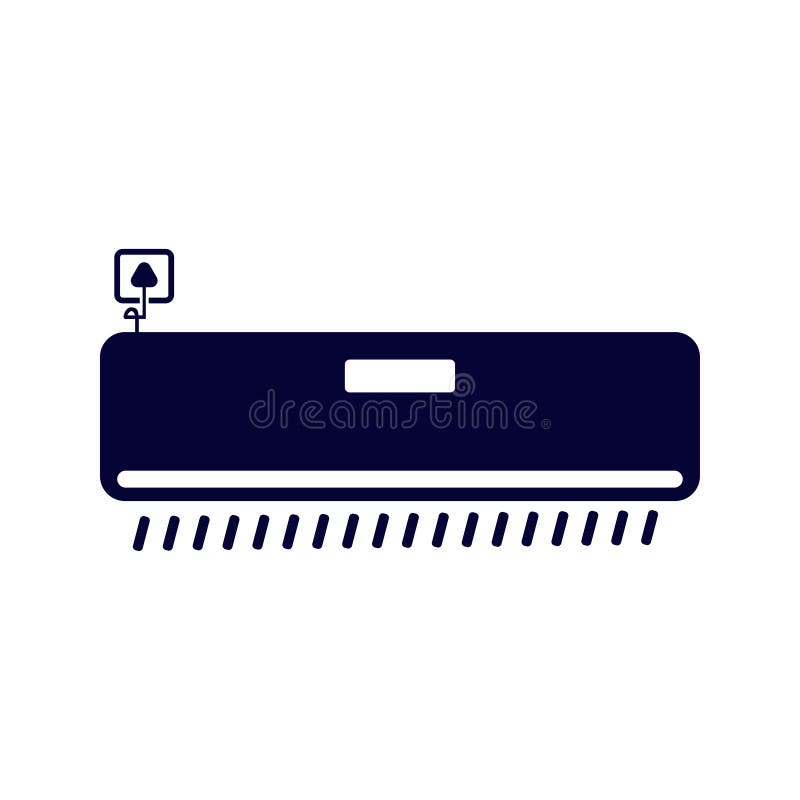 Air conditioner ac icon stock vector. Illustration of technology ...