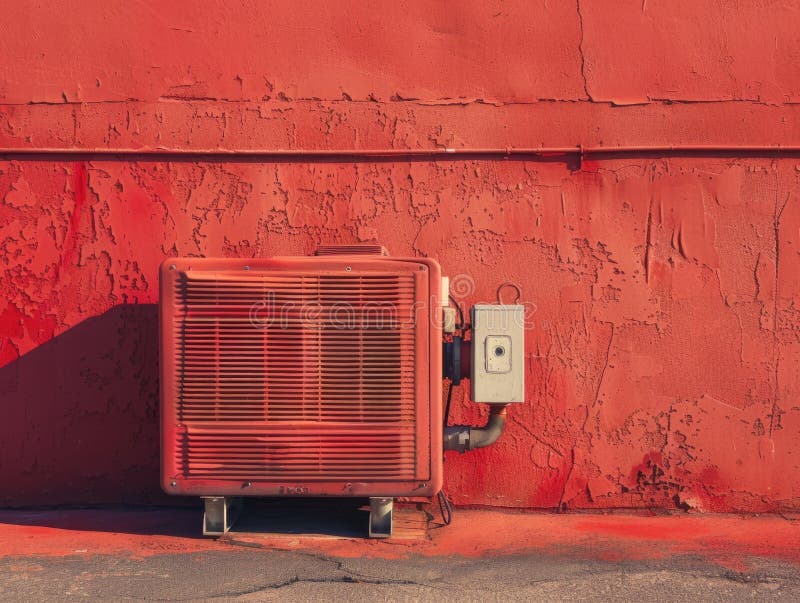 Air Conditioner Building Exterior Stock Photo - Image of home, control ...