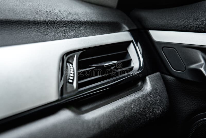 Air Conditioner in the Car. the Cooling System. Stock Photo - Image of ...