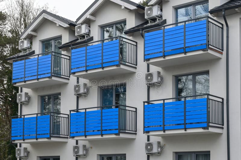 Air Conditioner Compressor Outdoor Units Stock Photo - Image of cooling ...