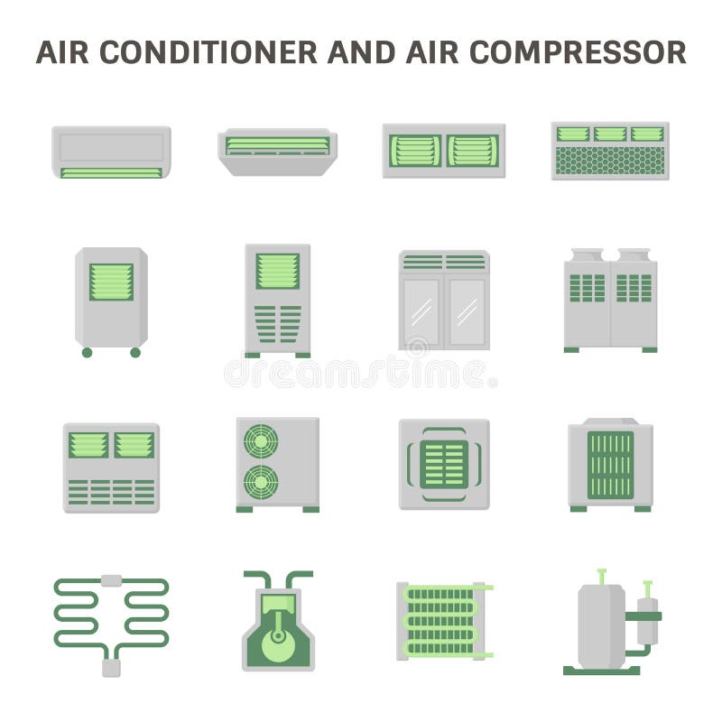 Hvac Icon Set Stock Illustrations – 808 Hvac Icon Set Stock ...