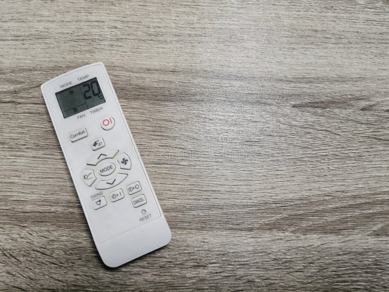 Air Conditioner Control or Remote Stock Photo - Image of control ...