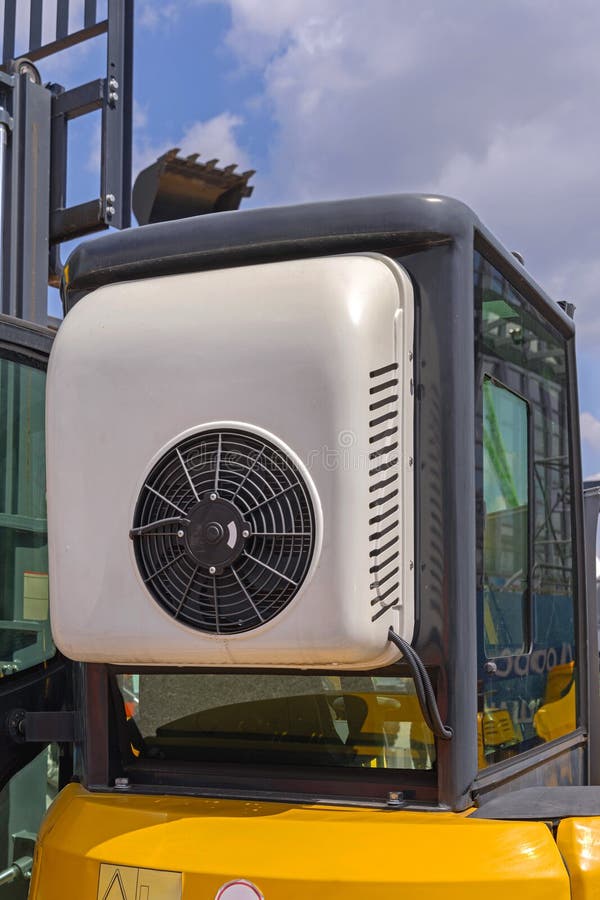 Air Conditioner Machine Cabin Stock Image - Image of balkans, driver ...