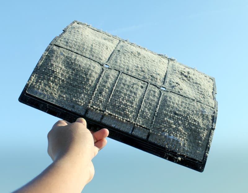 Air Conditioner Filter Dust Stock Image - Image of home, repair: 64771341