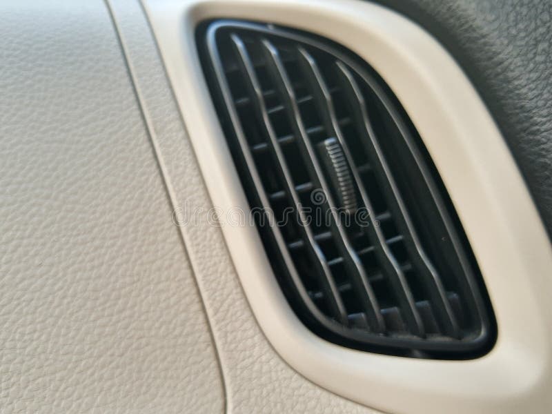 Air Conditioner and Heating Inlet at Car Panel Stock Image - Image of ...