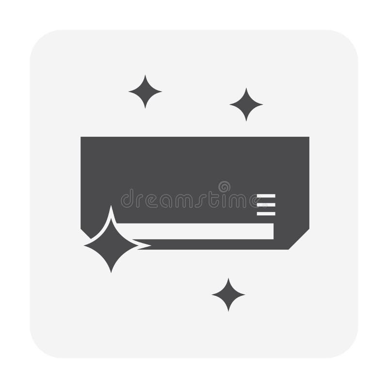 Air Conditioner Clean Condition Vector Icon Stock Vector - Illustration ...