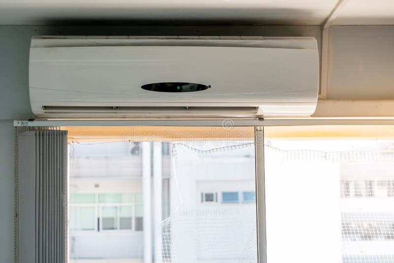 Air Conditioner Inside the Room of Office or House Stock Image - Image ...
