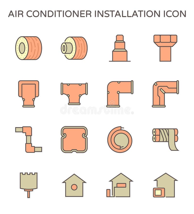 Hvac Installation Stock Illustrations – 465 Hvac Installation Stock ...