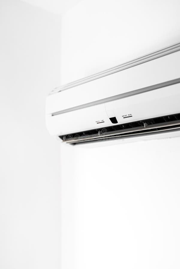 Air conditioner inverter stock photo. Image of house - 313961268