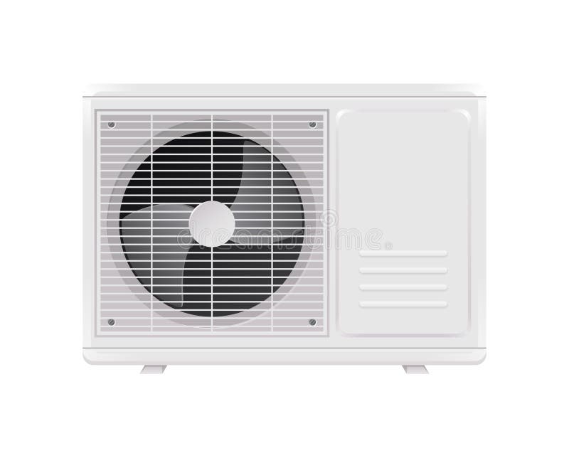 Air Conditioner Module Composition Stock Vector - Illustration of ...