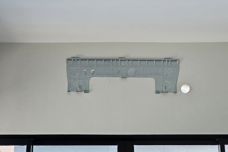 Air Conditioner Mounting Plate at an Angle of 10 Degrees Installing ...