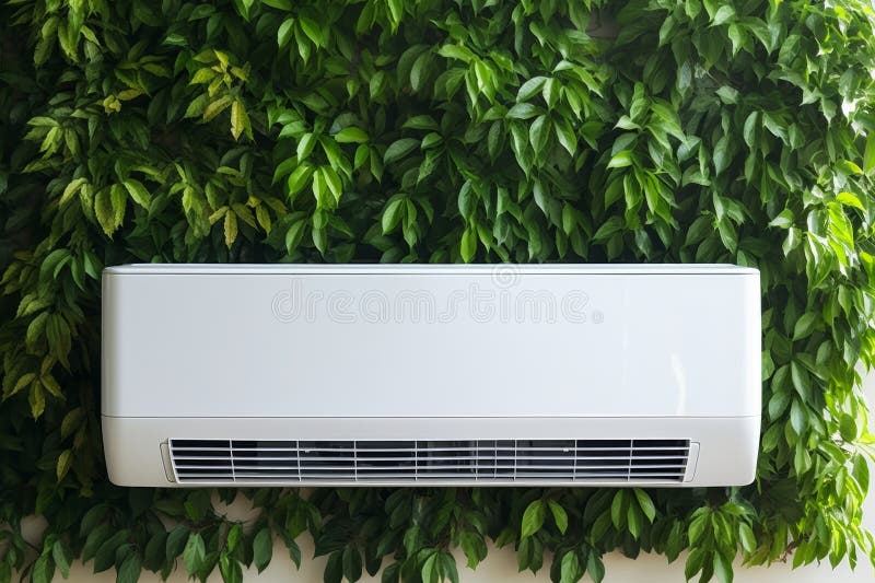 Air Conditioner and Plants. Temperature Control and Room Cooling with ...