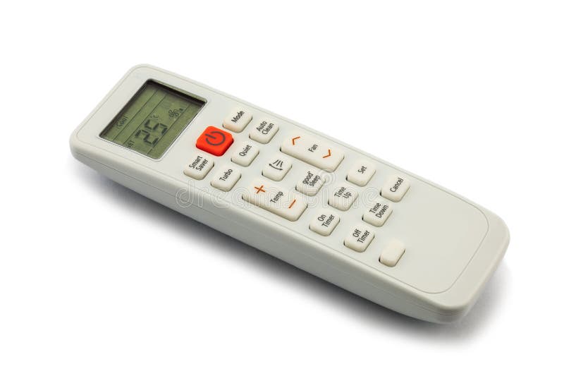 Air Conditioner Remote Control Stock Photo - Image of background, heat ...