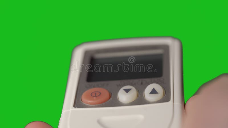 Air Conditioner Remote Controller. AC Infrared Climate Control Stock ...