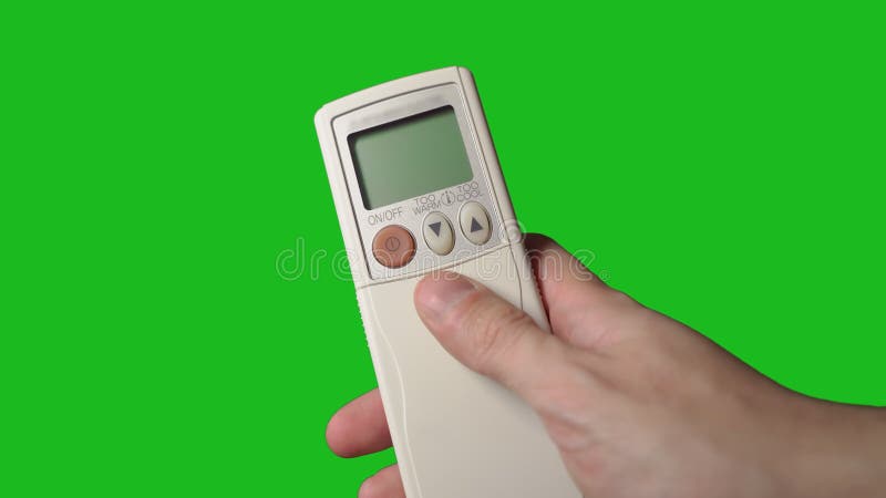 Air Conditioner Remote Controller. AC Infrared Climate Control Stock ...