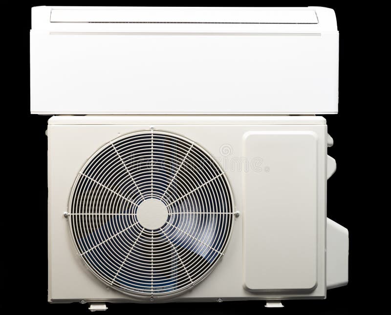 Air Conditioner Split System Stock Photo - Image of modern ...