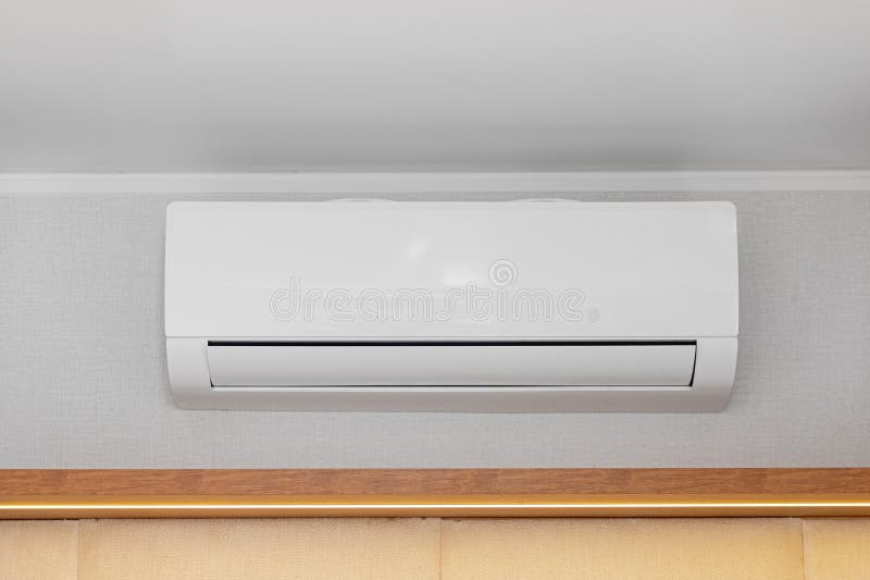 Air Conditioner Split Unit stock photo. Image of mounted - 351545020