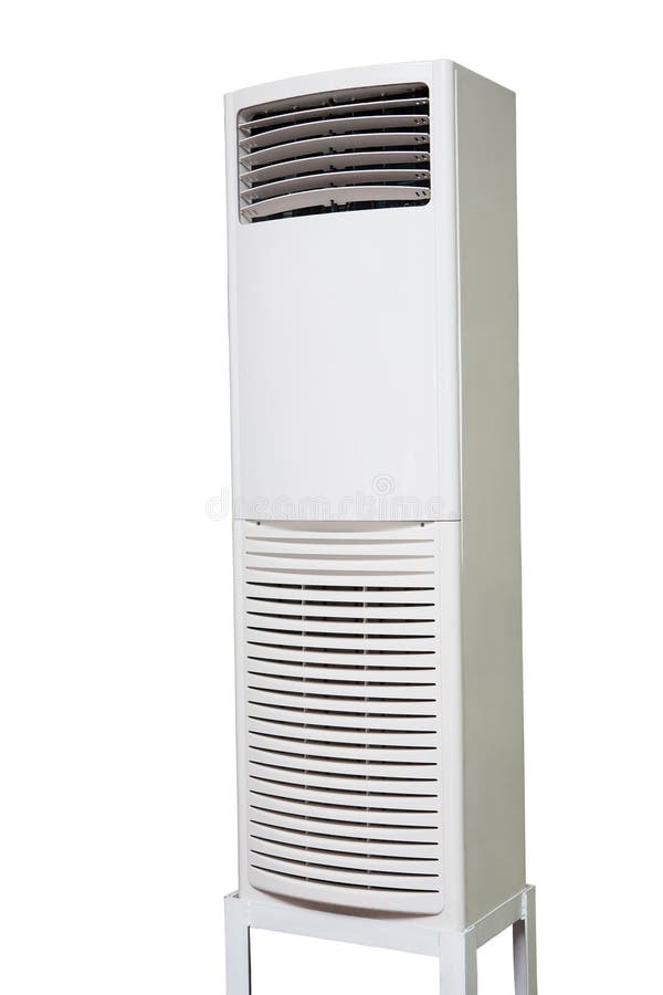 Air conditioner on a stand stock photo. Image of power - 41953844