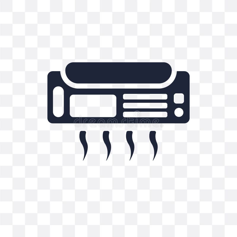 Air Conditioner Transparent Icon. Air Conditioner Symbol Design Stock ...