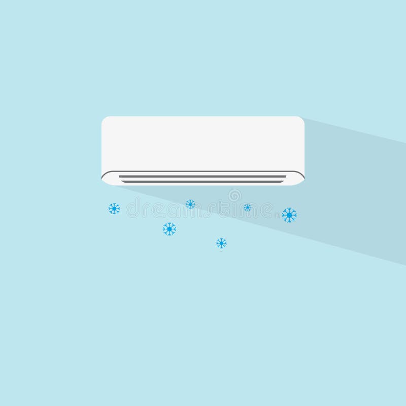 Air Conditioner Vector Template Illustration Stock Vector ...