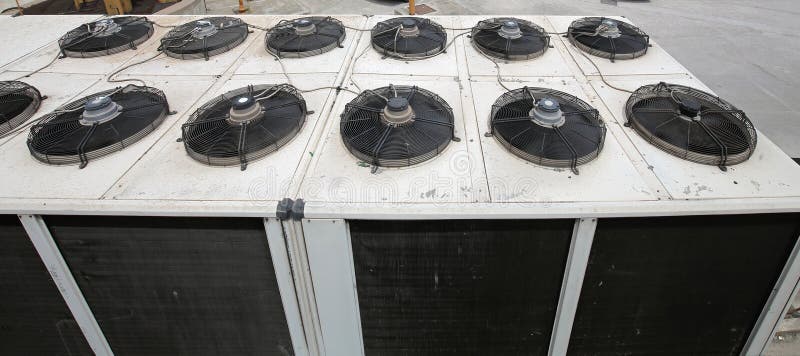 Air Conditioners Ventilation Stock Photo - Image of external ...