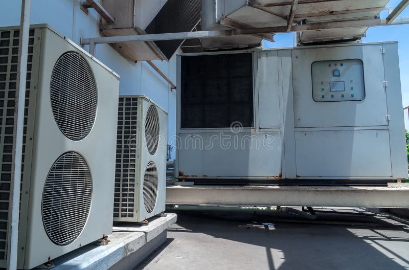 Air Conditioning Cabinet with Two Blades.and Machine Control Cabinet ...