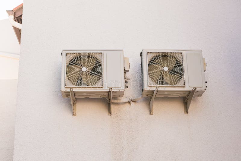 Air Conditioning Compressor. Stock Image - Image of conditioner ...