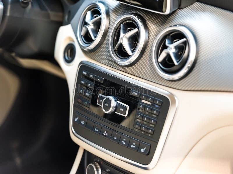 An Air Conditioning Control Panel. Stock Photo - Image of buttons ...