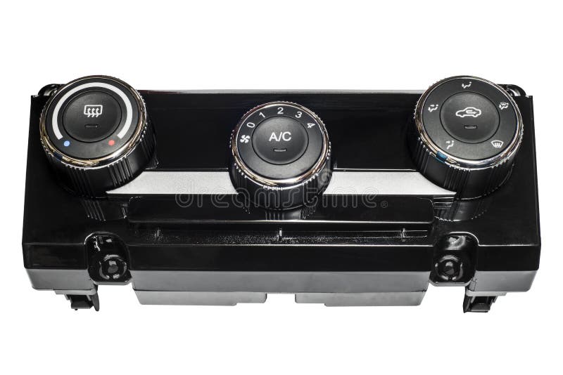 Automatic Car Air Conditioner Stock Image - Image of adjusting, drive ...