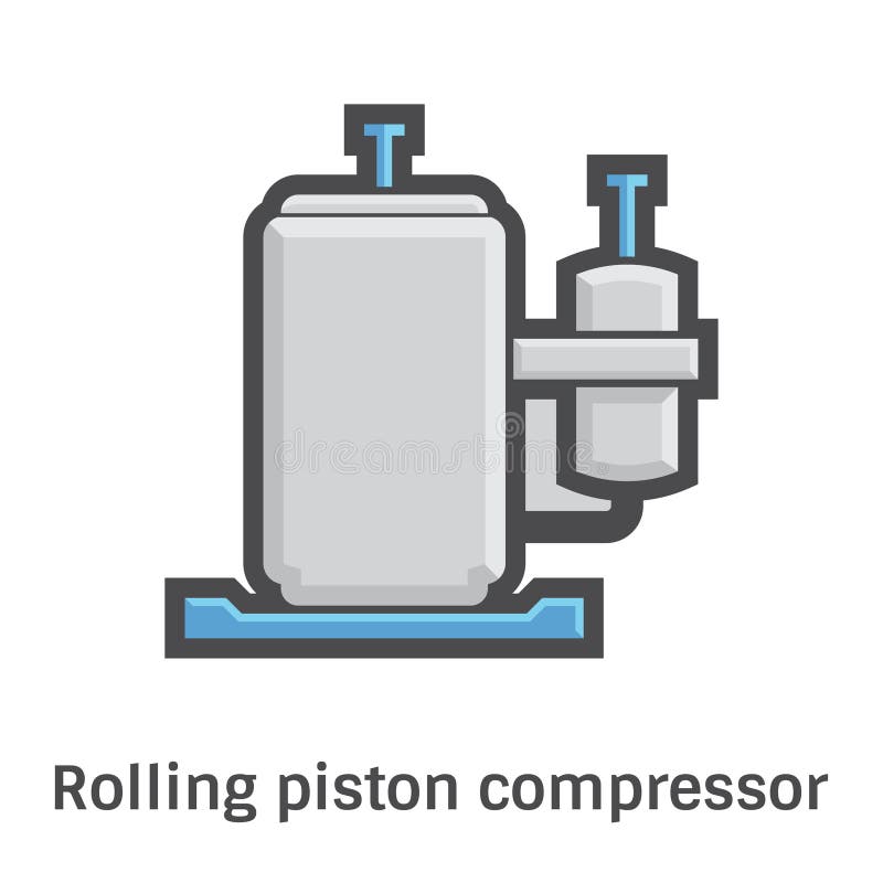 piston compressor icon