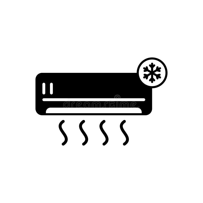 Air Conditioning Icon Flat Vector Template Design Trendy Stock Vector ...