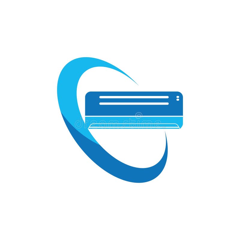 Air Conditioning Logo Illustration Isolated Vector Sign Symbol Stock ...
