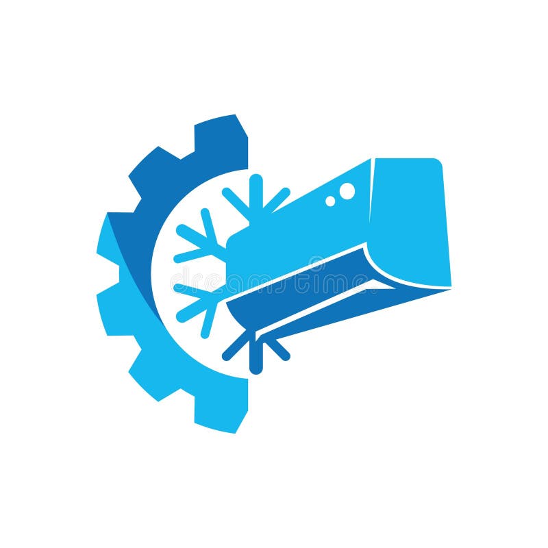 Air Conditioning Logo Illustration Isolated Vector Sign Symbol Stock ...