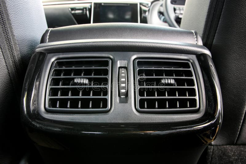 Car Air Conditioner Control Panel Stock Image - Image of cool ...