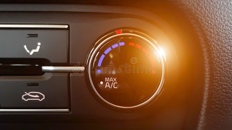 Air conditioning selector. stock photo. Image of technology - 176577206