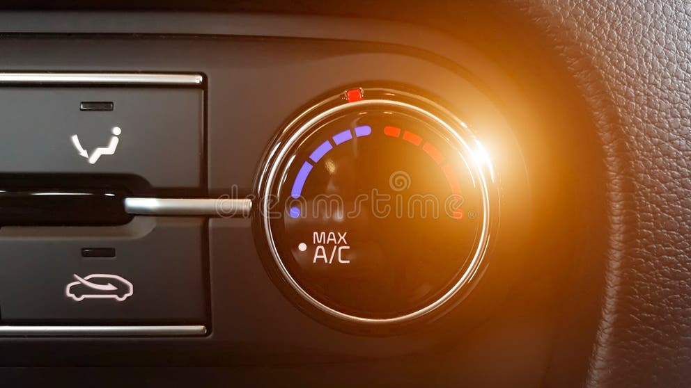 Air conditioning selector. stock photo. Image of technology - 176577206